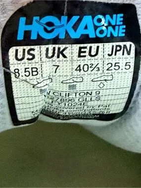 Hoka One One | Shoes | Hoka Clifton 9 Womens 85 Running Shoes | Poshmark